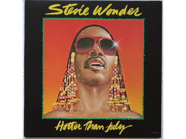STEVIE  WONDER  -  Hotter than july ( Japan Press )