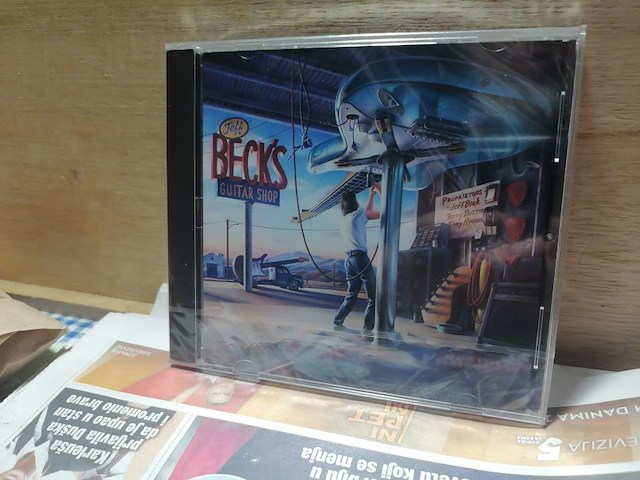 Jeff Beck Becks guitar shop (EU edit CD u celofanu)
