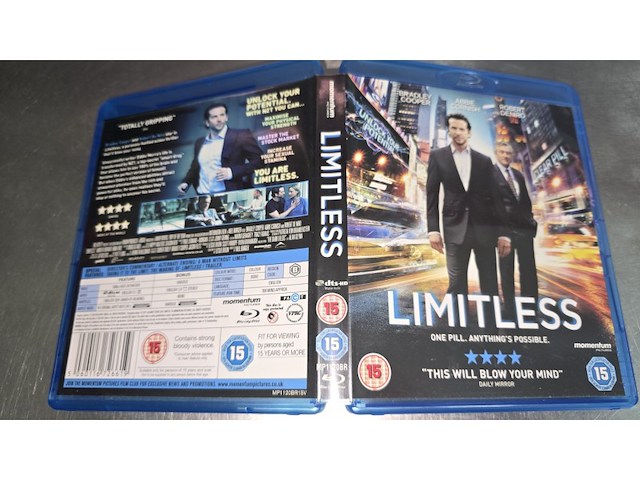 Limitless Blu-ray