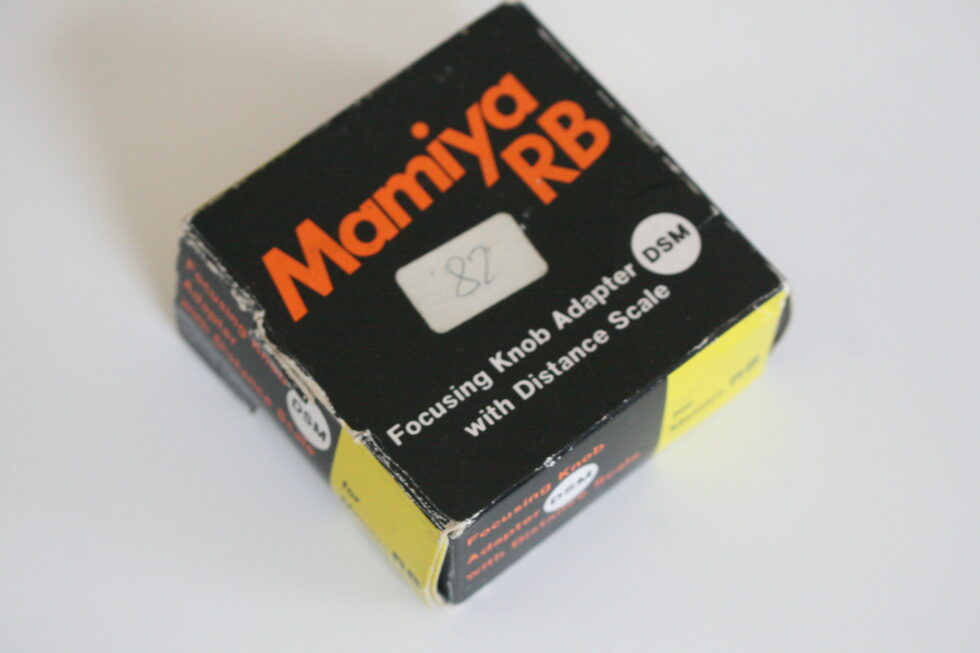 MamiyaRB Focusing Knob Adapter with Distance Scale