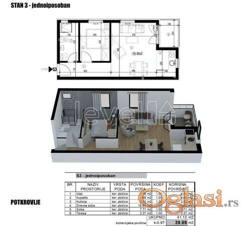VETERNIK - VETERNIK - 26.00 m2