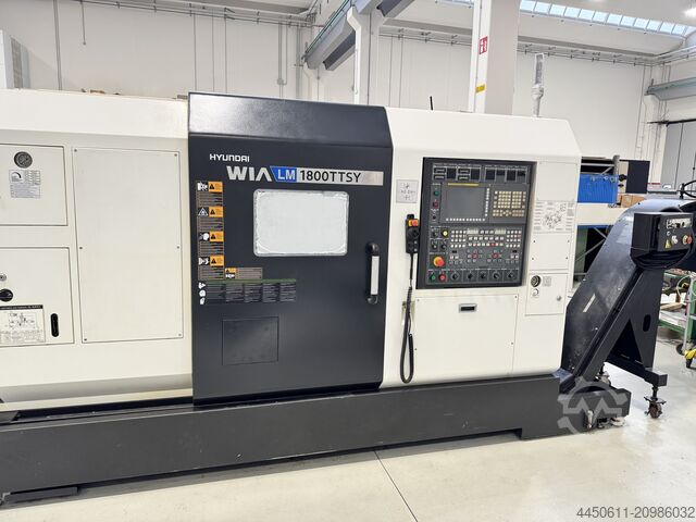 CNC strug
HYUNDAI WIA LM1800/TTSY