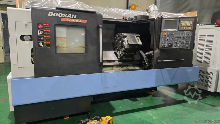 CNC strug
Doosan PUMA 280L – 2011 Model