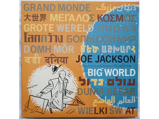 JOE  JACKSON  -  2LP BIG  WORLD (Germany Press )