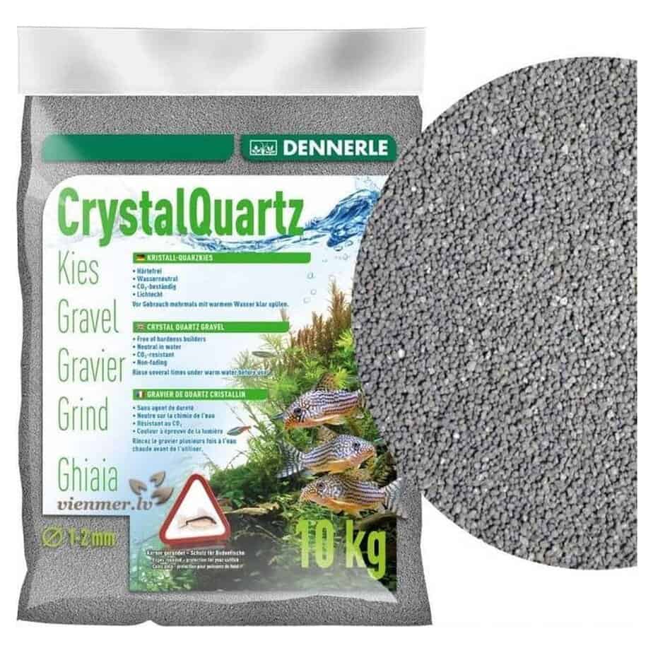 Dennerle crystal quartz gravel slate grey 10kg