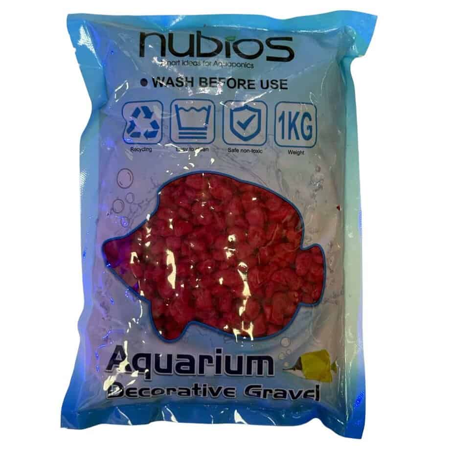 Nubios pesak u boji 6-8mm (crveni 1kg)