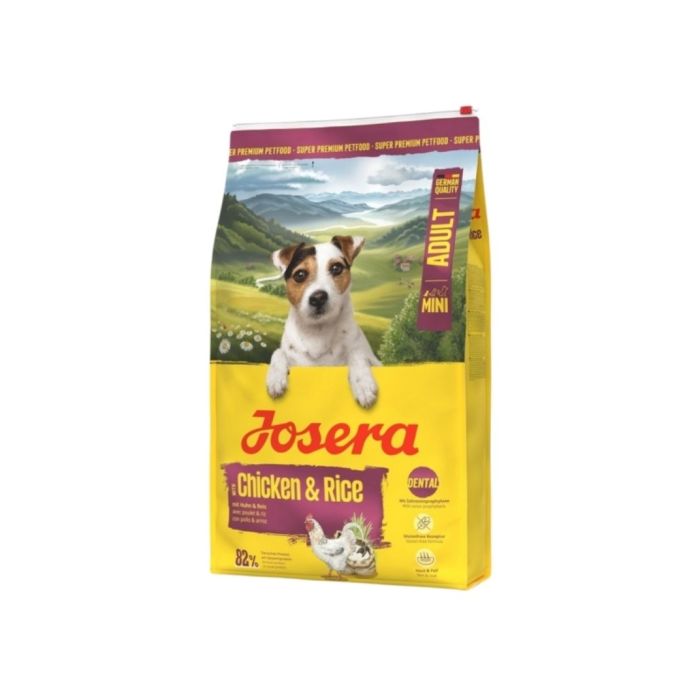 Josera: Hrana za pse malih rasa Mini Adult , Piletina & Pirinač, 10 kg