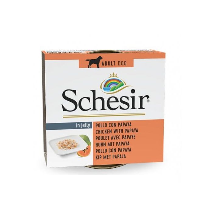 Schesir: Vlažna hrana za pse sa voćem Frut In Jelly Dog, 150 gr