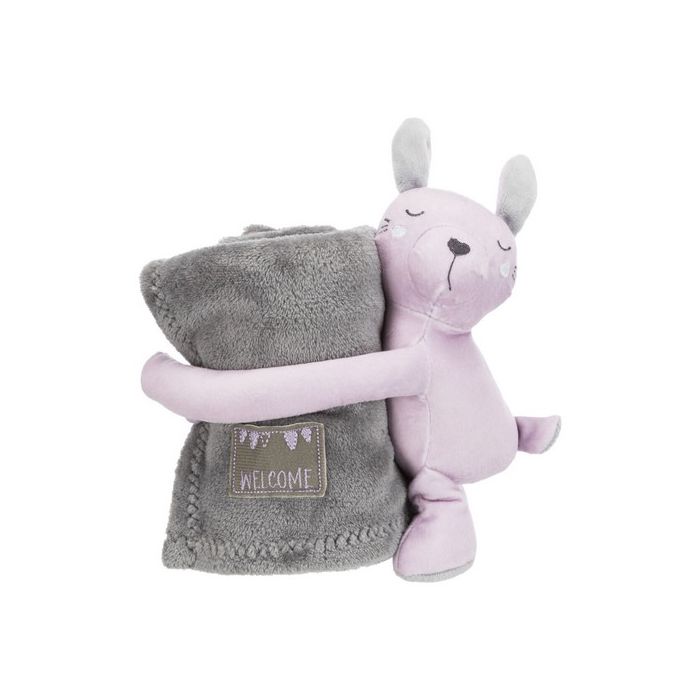 Trixie: Set za štence ćebe i igračka Junior Cuddly Rabbit Set