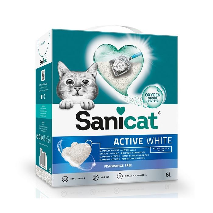 Sanicat: Grudvajući posip Active White
