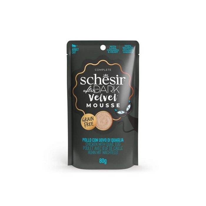 Schesir: Hrana za mačke u vidu musa After Dark Mousse, 80 gr