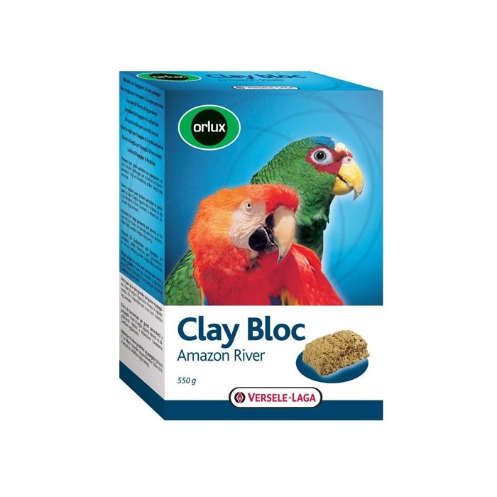 Orlux: Kamen za kljucanje Clay Bloc Amazon River, 550 gr