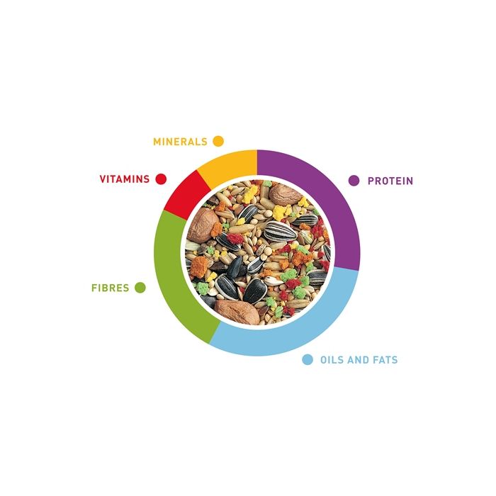 Padovan: Hrana za srednje papagaje Grandmix Parrocchetti