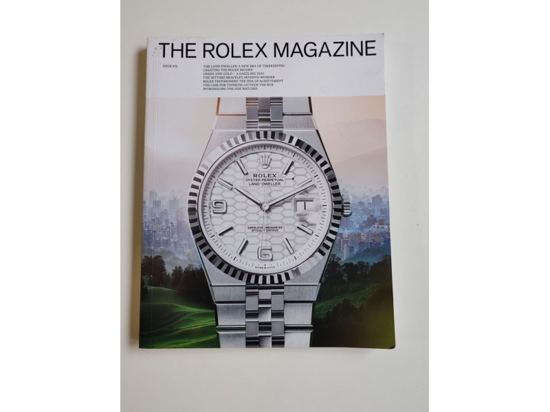 ROLEX MAGAZIN 13 IZDANJE SATOVI ZA 2025 GODINU