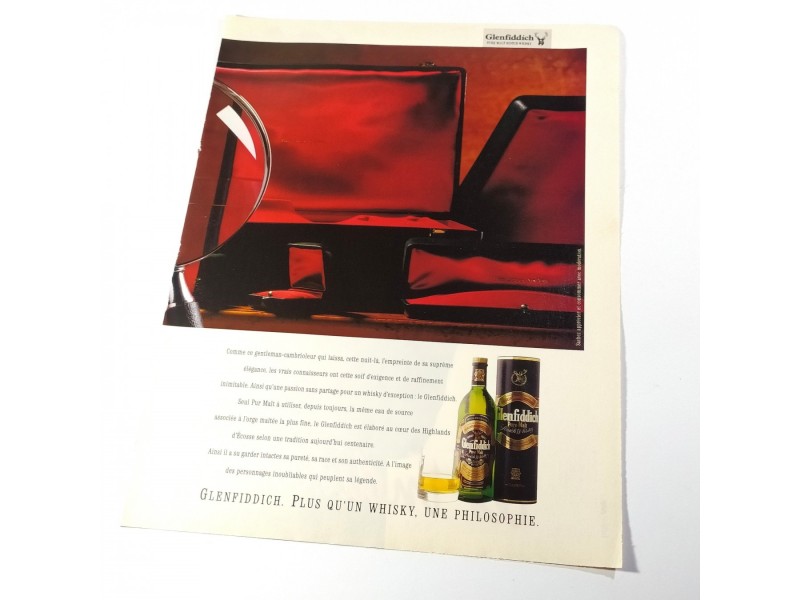 Glenfiddich viski (Reklama)