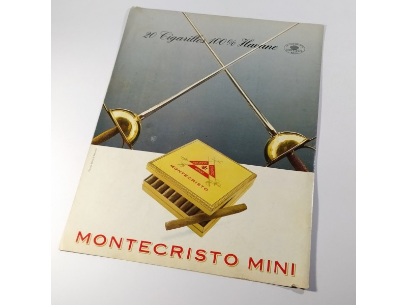 Montecristo Mini cigarilose (Reklama)