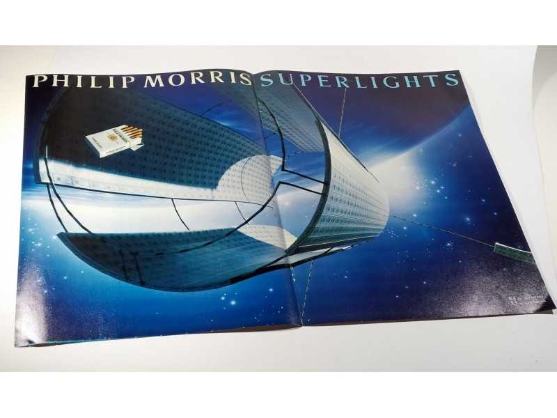 "Philip Morris Superlights" cigarete (Reklama)