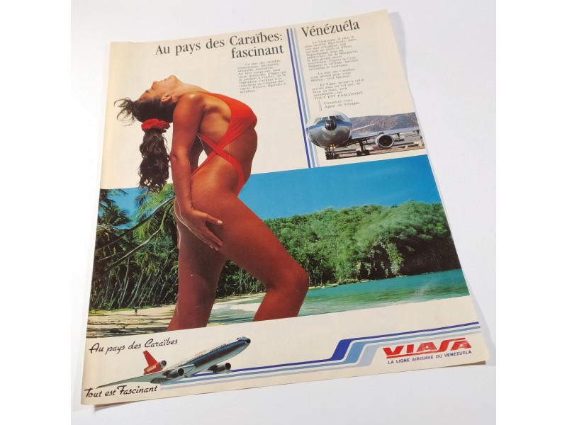 Viasa Airlines AIR - VENEZUELA (Reklama)