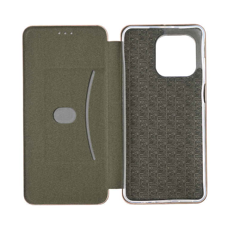 Zastitna maska (futrola) Teracell Flip Cover - Huawei Honor X5c Plus roze