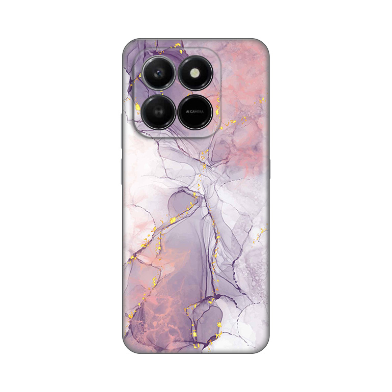 Zastitna silikonska maska (futrola) PRINT - Honor X7d 4G/400 Smart 5G Pink Marble