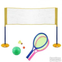 Badminton+ Odbojka 2u1 set za letnje igre