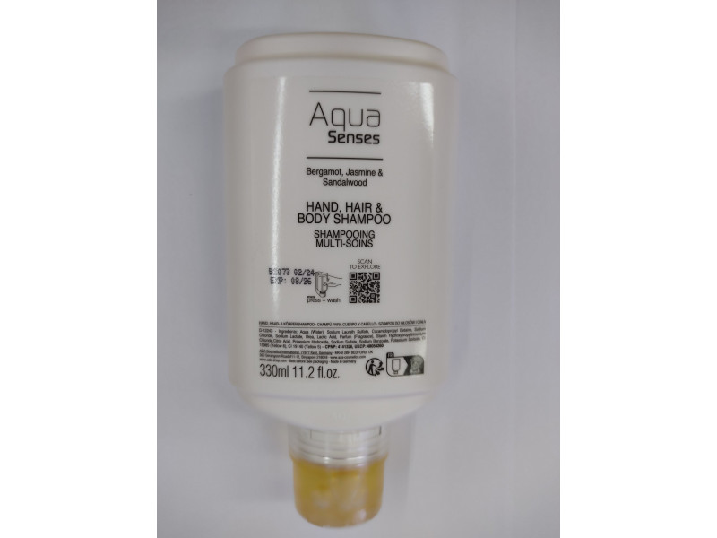 AQUA SENSES HAND HAIR BODY SHAMPOO 330 ML
