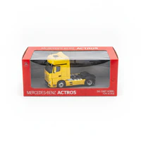 Mercedes-Benz Kamion Model 1:24 - Die-Cast Metalni Auto - Zlatno Žuti Classic Truck - Premium Igračka