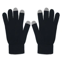 TOUCH GLOVE, rukavice sa tri aktivna „touch“ prsta, tamno sive, S/M