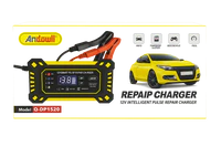 Pametni punjač za auto akumulator 12V sa digitalnim displejom