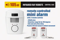 Mini Alarm System 105dB - Infracrveni Senzor sa Daljinskim Upravljanjem