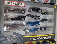 Set Mini BATMOBILE Autića - 10 Komada DC Strip