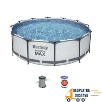 BestWay 366 x 76cm METALNI BAZEN Steel Pro MAX