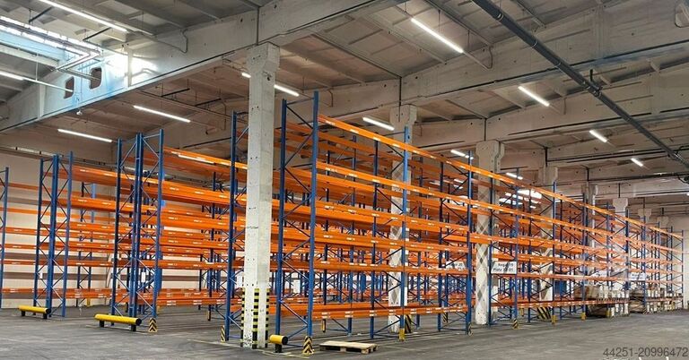 21,6 m paletni regal, visina 6 m, 4 nivoa
Stow Pal Rack