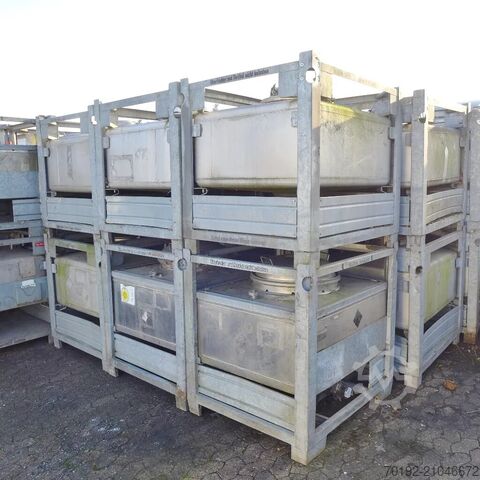 500 litara IBC kontejner napravljen od V2A
8876