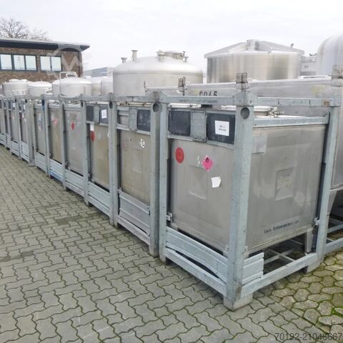 1000 litara IBC kontejner napravljen od V2A
Umformtechnik Hausach (UCON) 8877