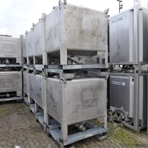 1000 litara IBC kontejner napravljen od V2A
8907