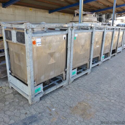 1000 litara IBC kontejner napravljen od V2A
Umformtechnik Hausach (UCON) 9044
