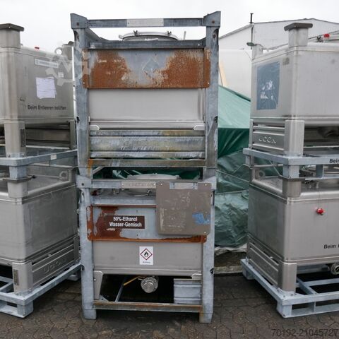 445-litarski IBC kontejner od V4A
Umformtechnik Hausach (UCON) 9454