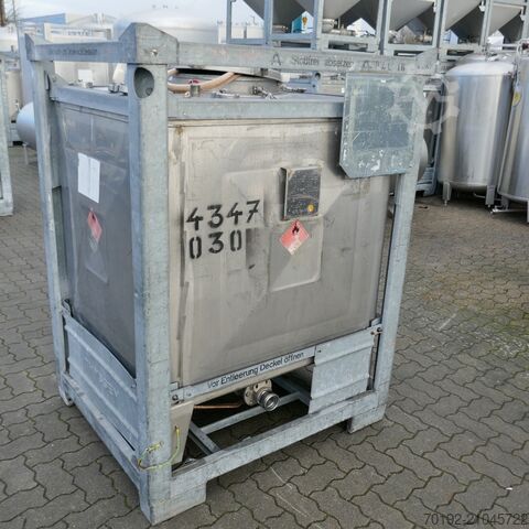 1000 litara IBC kontejner napravljen od V2A
Thyssen Umformtechnik (UCON) 9457