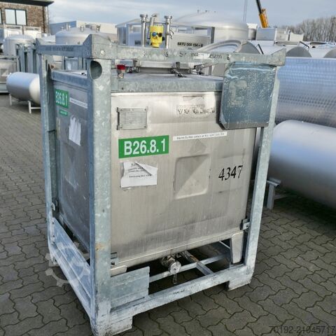 1000 litara IBC kontejner napravljen od V2A
Umformtechnik Hausach (UCON) 9458