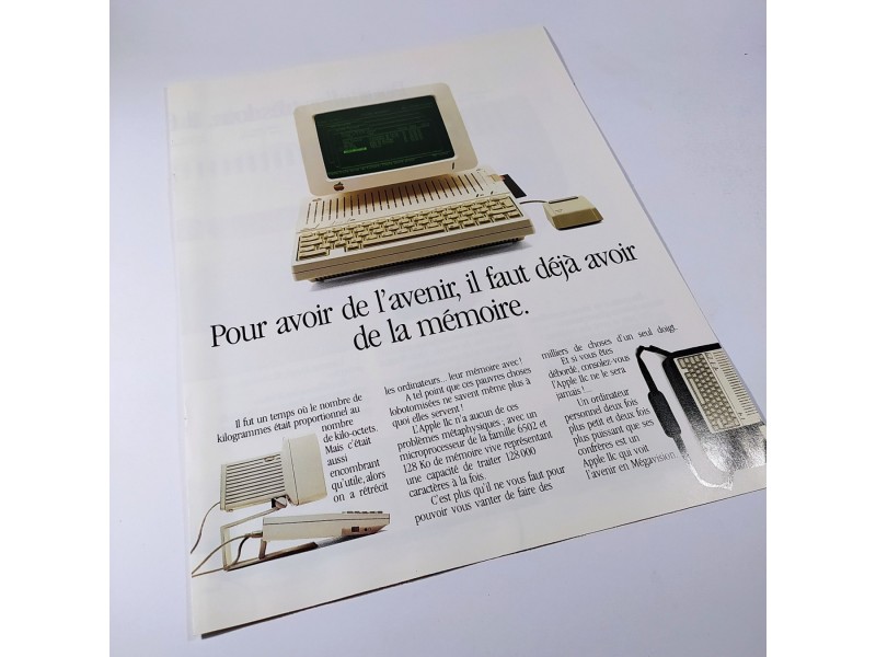 Apple IIc računar (Reklama)