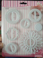 Set sekaca za fondan u OBLICIMA GERBERA - set 9 kom