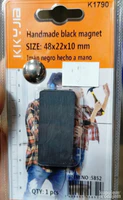 Crni magnet ploca 48 x 22 x 10mm 1 kom