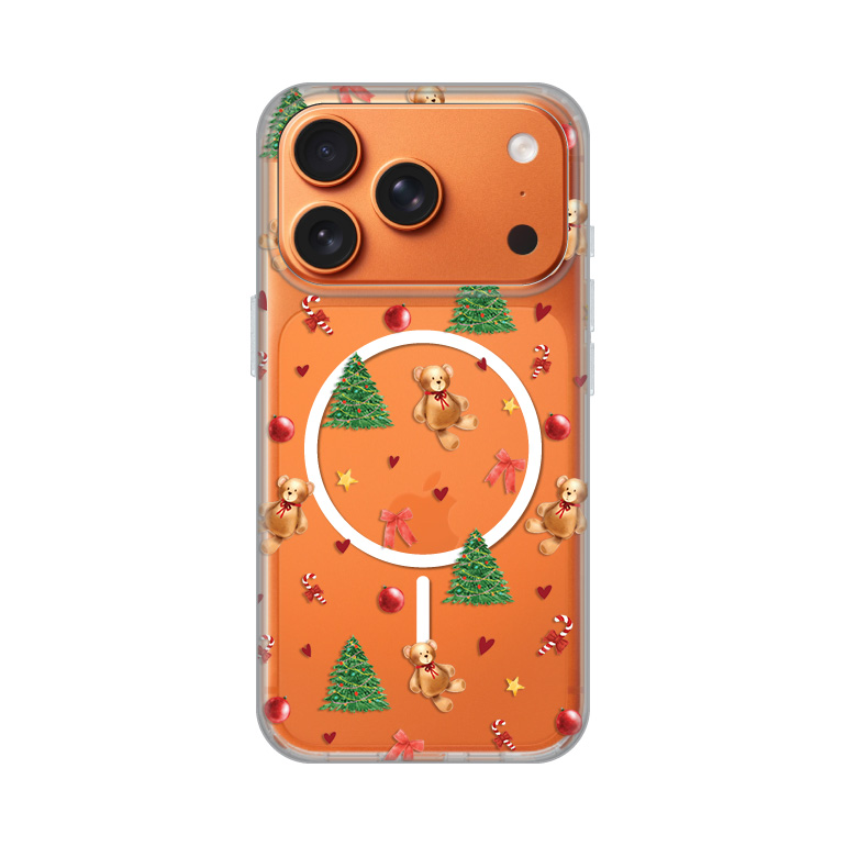 Zastitna maska (futrola) print Magsafe - iPhone 17 Pro Merry Bear