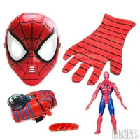 Spiderman set sa igračkom maskom i satom ispaljivačem