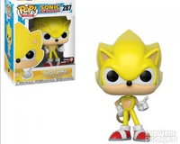 Pop sonic the hedgehog figurica Super sonic