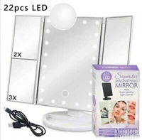 LED ogledalo - superstar magnifying mirror