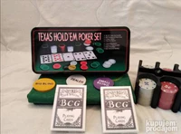 Poker set texas holdem