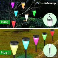 Solarne lampe za dvorista i baste 6kom set rgb