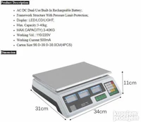 Digitalna vaga 40 kg
